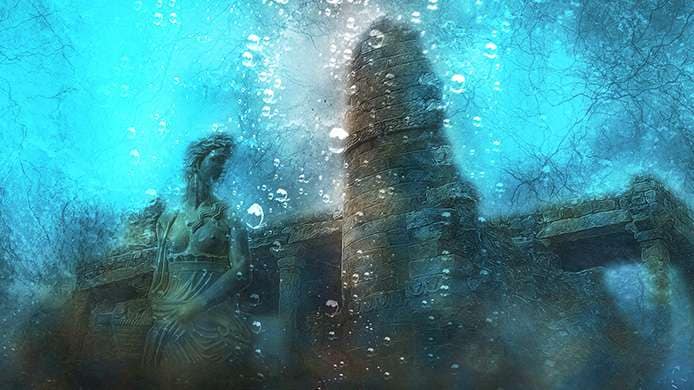 Tauchen Sie in den Mythos ein: auf der Suche nach Atlantis